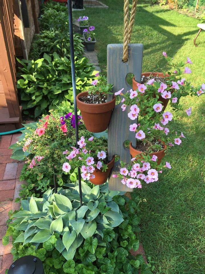 4 Pot Mini Swing – Clay Pot Swings